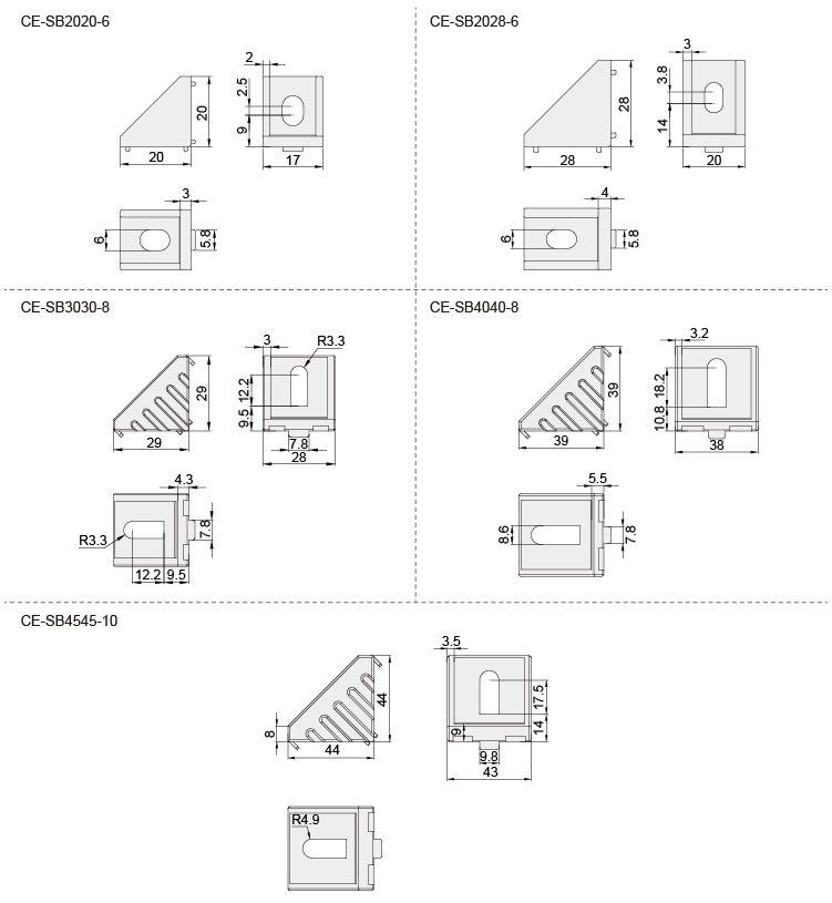Corner Fittings - Buy Corner Fittings Product on Shanghai Zhongduo Aluminum New Materials Group ...
